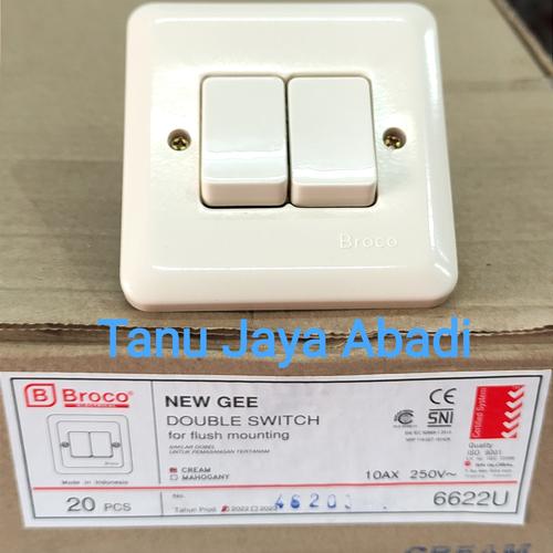 Jual Broco saklar seri New Gee IB 6622 - Kota Tangerang - Tanu Jaya ...