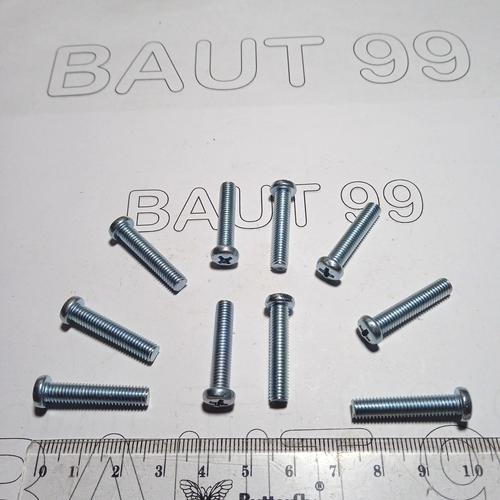 Jual 10 Pcs Baut Jp M5 x 25 Galvanis / Sekrup / Skrup Jp M5 x 25 - Kab. Klaten - baut 99 | Tokopedia
