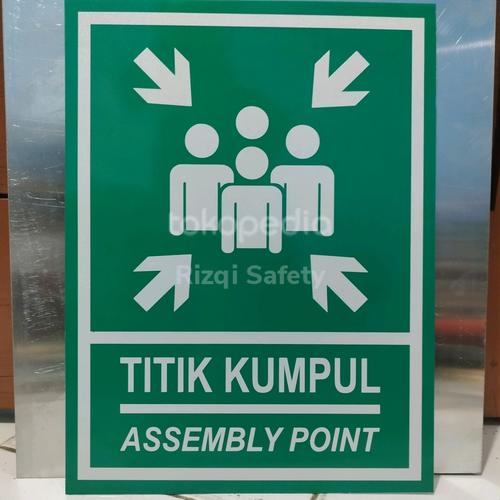 Jual PLAT RAMBU TITIK KUMPUL UKURAN 30×40cm - Jakarta Barat - Rizqi ...