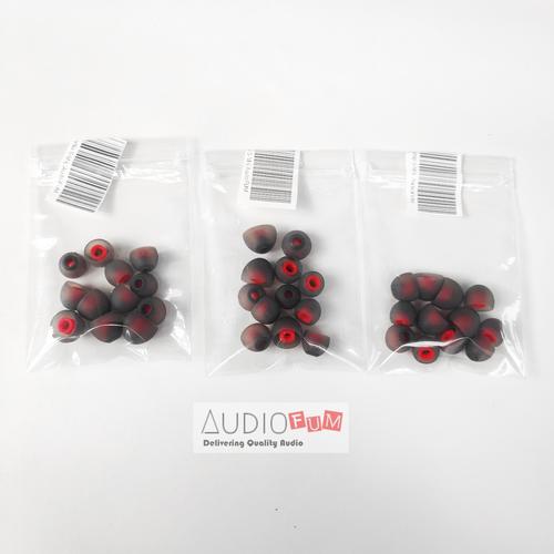 Jual 6 Pasang Eartips CCA KZ QKZ Black_Red - Kab. Kudus - AudioFUM ...