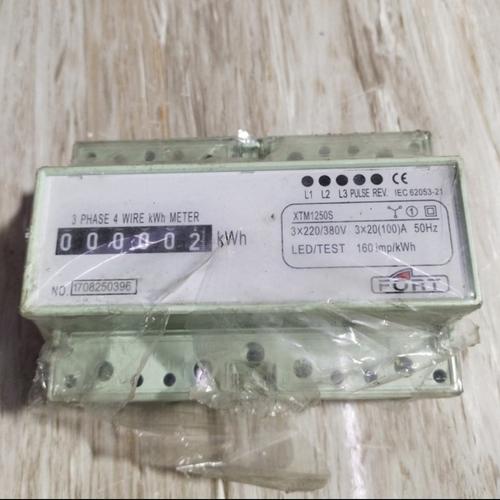 Jual KWH meter 3phase merk fort XTM1250S analog direct - Kab. Tangerang - Toko Dunia Listrik 07 ...