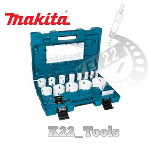 Jual MAKITA BEAM HOLESAW SET 16 PCS / MATA BOR PELUBANG BESI KAYU - SET ...