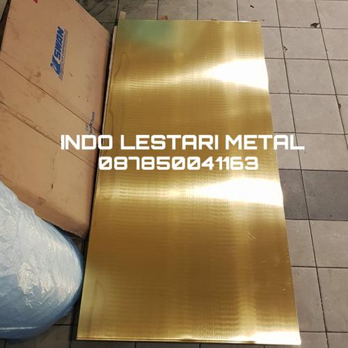 Jual Plat Kuningan Ukuran 50mm x 800mm Tebal 2mm - kuningan brass ...