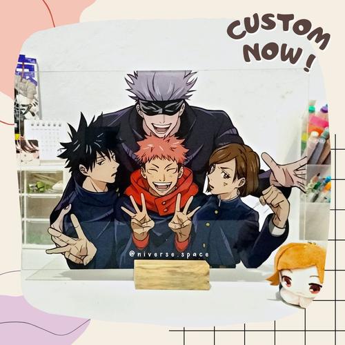 Jual [CUSTOM] Anime Acrylic Glass Painting/Lukisan Kaca Akrilik ...