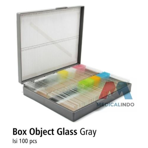 Jual Slide Box isi 100 Kotak Preparat Tempat Object Glass Plastik ...