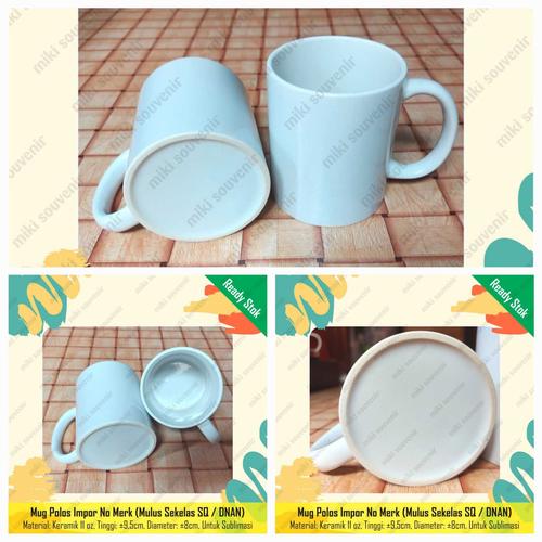 Jual Mug Polos Dnan - Mug Polos Impor - Mug Coating Polos - Mug Sublime ...