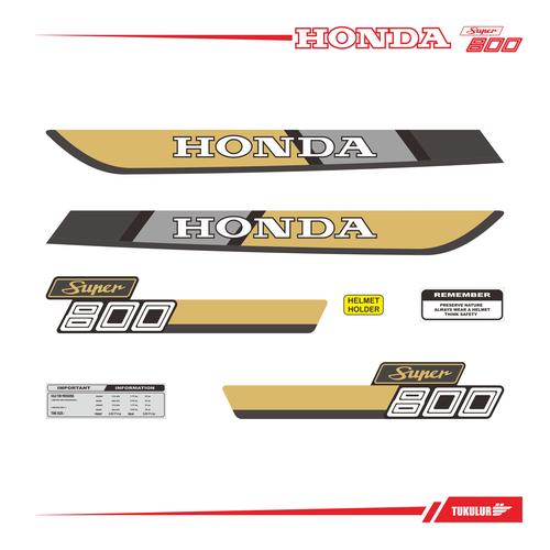 Jual STIKER STRIPING DECAL MOTOR HONDA C800 FONT - Kab. Bantul ...