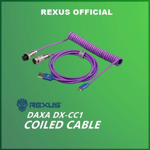 Jual Rexus Coiled Kabel Daxa DX-CC1 CC1 USB Type C for Mechanical ...