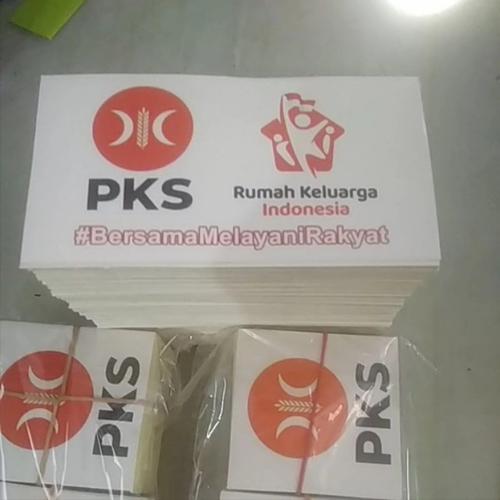 Jual Stiker PKS & RKI 5 x 10 cm Rp.200/pcs. Langsung Kirim. Bahan Cromo ...
