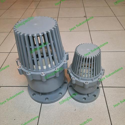 Jual Foot Valve PVC Flange JIS 10K 2 1/2" inch - Swing Foot Valve DN65 ...