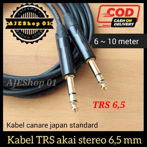 Jual Kabel jack TRS 6,5 to TRS 6,5 balanced panjang 6 sampai 10 meter ...