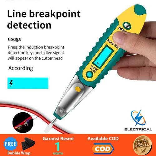 Jual Tespen Taspen Listrik Digital Alat Cek Kabel Putus Tester Pen 12V ...