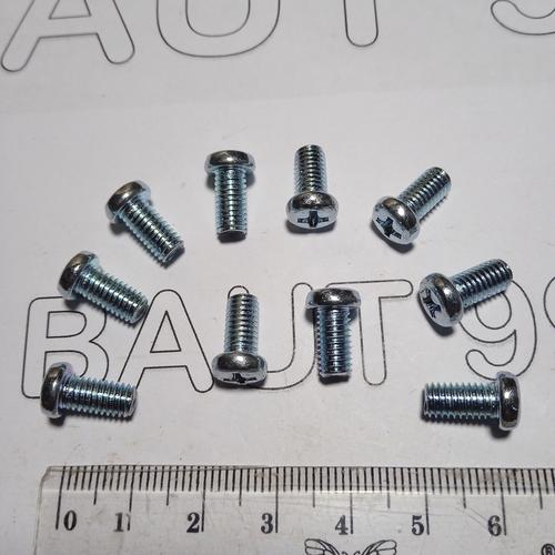 Jual 10 Pcs Baut jp M5 x 10 Galvanis / Sekrup / Skrup jp m5 x 10 - Kab ...