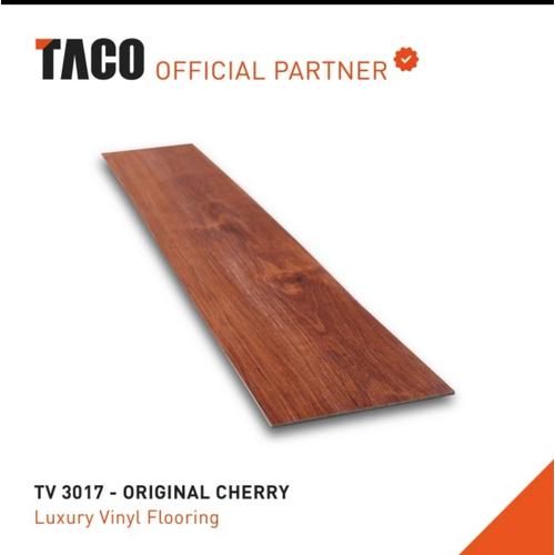 Jual TACO FLOORING Lantai Vinyl 3mm - TV 3017 ORIGINAL CHERRY - Jakarta ...