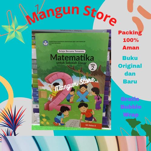 Jual Buku Matematika Vol 2 Kelas 2 Kurikulum Merdeka DIKNAS - Jakarta Pusat - Mangun Shop ...