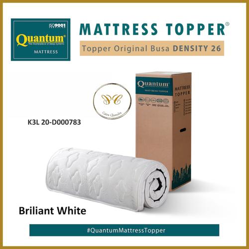 Jual Topper Quantum Original 6 Cm High Density / White / Matras / Toper ...