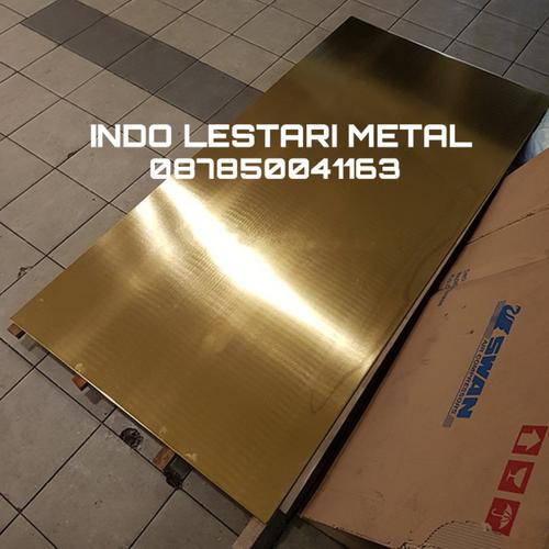 Jual Plat Kuningan 0.5mm x 36cm x 120cm - kuningan brass - Jakarta ...
