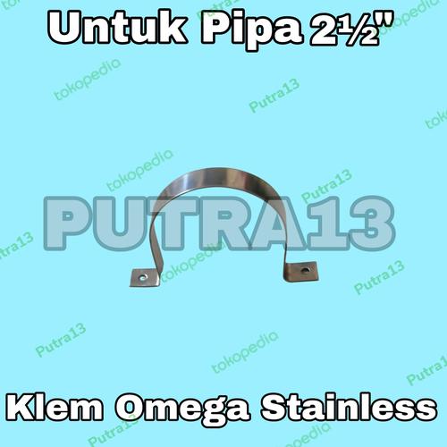 Jual klem omega ss / stainless 21/2" - Jakarta Pusat - Putra13 | Tokopedia
