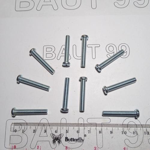 Jual 10 Pcs Baut Jp M5 x 30 Galvanis / Sekrup / Skrup Jp M5 x 30 - Kab. Klaten - baut 99 | Tokopedia