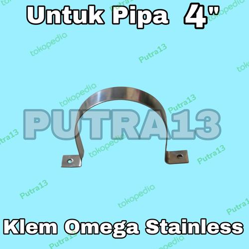 Jual klem omega ss / stainless 4" - Jakarta Pusat - Putra13 | Tokopedia