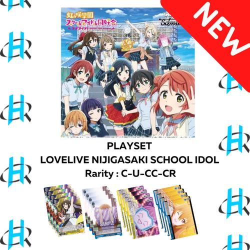 Jual Weiss Schwarz PLAYSET Lovelive Nijigasaki Gakuen Rarity C-U-CC-CR - Jakarta Selatan ...