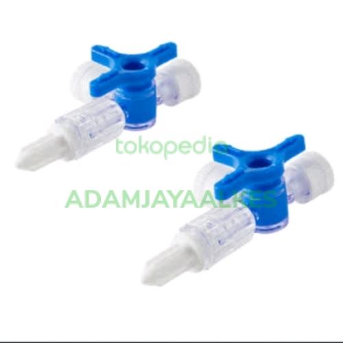 Jual 3 way Stopcock Conector infus OneMed three way konector - Jakarta ...