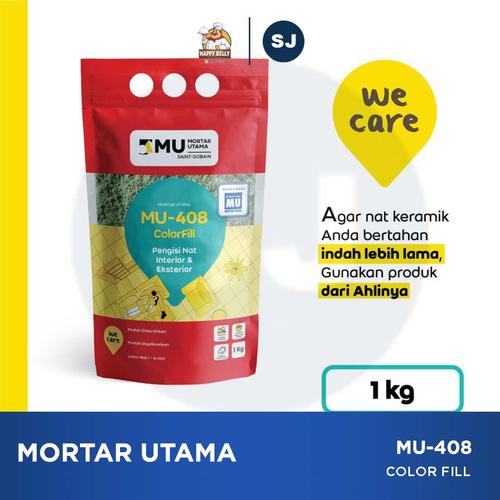 Jual MU-408 CF-A PENGISI NAT KERAMIK STANDARD 1 KG All Color - 15 XTRA ...