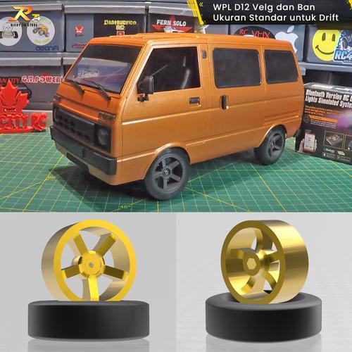 Jual WPL D12 Velg dan Ban Drift ukuran Standar - RC Drift 3D Print ...