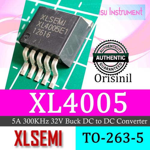 Jual ORIGINAL XL4005E1 XL4005 5A 300KHz 32V Buck DC to DC Converter TO ...