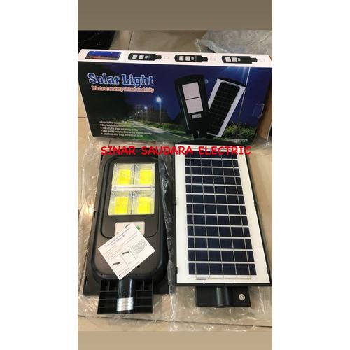 Jual lampu jalan solar cell 100w PJU Tenaga Surya solar cell panel ...