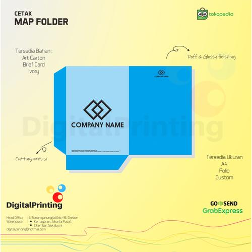 Jual Cetak Map Folder - Art Carton 230, 23x30 cm - Jakarta Timur ...
