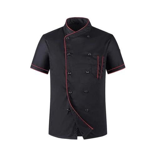 Promo Seragam Chef Seragam Koki Lengan Pendek - Hitam, S - Kab. Bandung ...