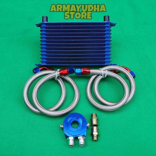 Jual Oil cooler kit pendingin oli mesin universal semua mobil - 7 Row ...