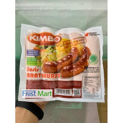Jual Kimbo Sosis Sapi dan Ayam Bratwurst Original 500Gr isi 10 Pcs ...