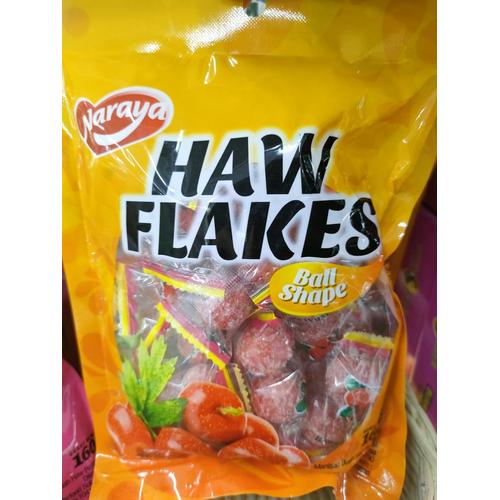 Jual NARAYA HAW FLAKES 160G BALL SHAPE KEMASAN PERMEN CANDY [BB] - Kota ...
