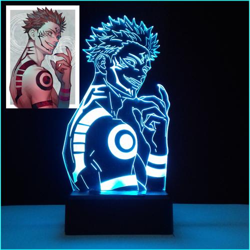 Jual Lampu tidur akrilik anime Sukuna Jujutsu Kaisen - Putih - Kab ...