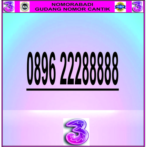 Jual NOMOR CANTIK TRI 4G 0896 22288888 - Jakarta Utara ...
