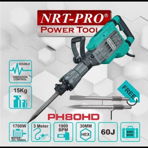 Jual NRT-PRO PH 80 HD Mesin Bor Bobok Beton Tembok Jack Hammer Drill Impact PH80HD PH80 PH 80 ...