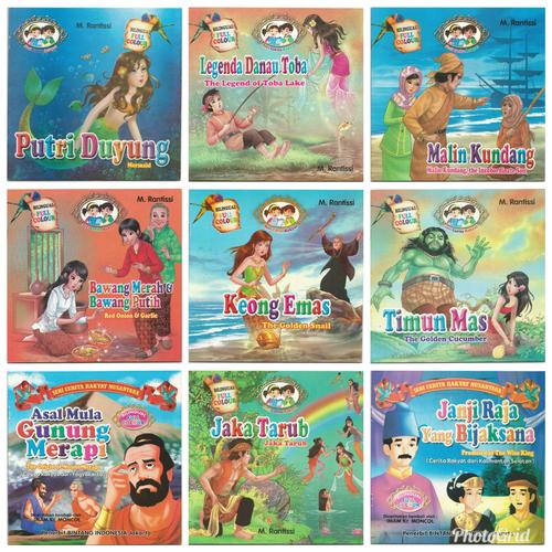 Jual Buku Cerita Rakyat Bergambar Seri Indonesia - Putri Pukes ...
