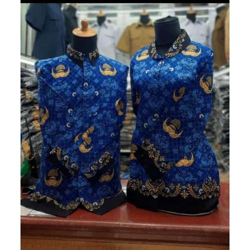 Jual Baju Batik Kopri Pria-Baju Kopri Wanita Terbaru-Seragam Dinas ...