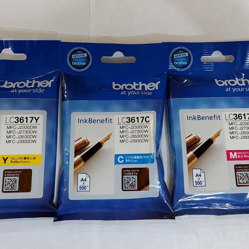 Jual TINTA BROTHER LC3617 COLOR ORIGINAL CARTRIDGE - Jakarta Utara ...