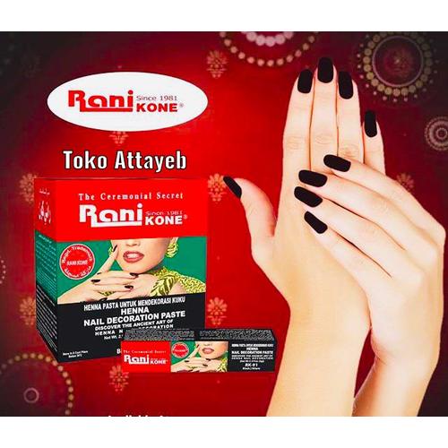 Jual Rani Pacar Kuku Rani Nail Henna Hena Hitam - Kota Surabaya ...