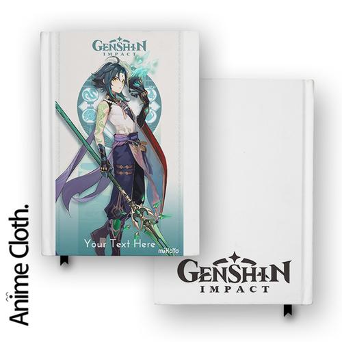 Jual Buku Catatan Notebook Genshin Impact Xiao Diary Custom Hardcover ...