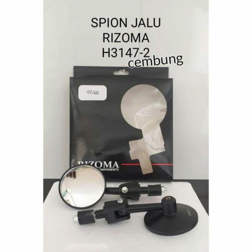 Jual Spion Bar End jalu stang oval rizoma nmax aerox w175 vespa - bulat ...