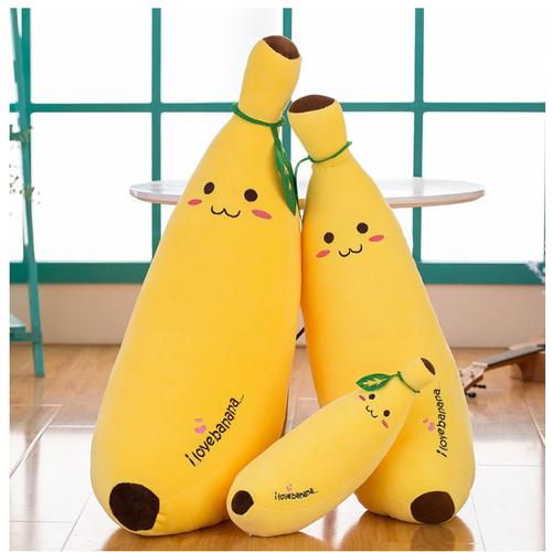 Jual BONEKA PISANG GEMOY JUMBO 70CM BANTAL BANANA KUNING GULING PISANG ...