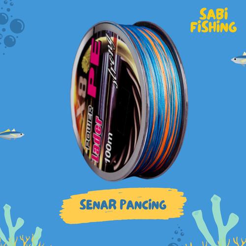 Jual Senar Benang Tali Pancing Super PE 8 Braided 100 Meter - No 3.0 ...