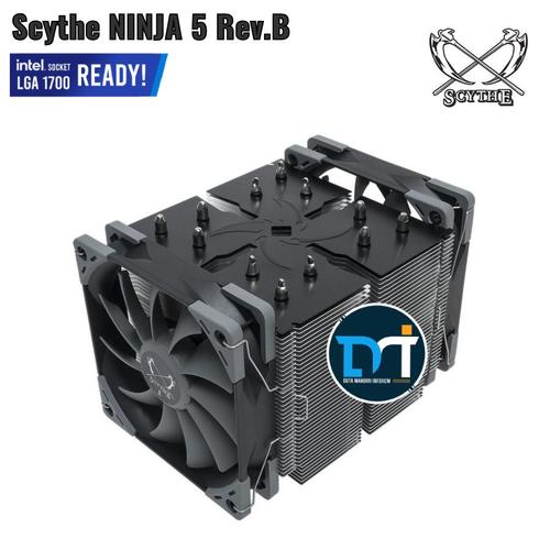 Promo Scythe Ninja 5 Rev.B - Ultra Quiet 14.5dBA | HSF Tower Air CPU ...