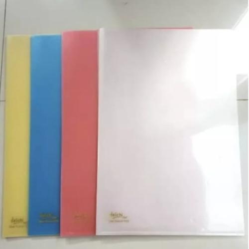 Jual Map L/map clear sleeve folio/map clear/map folder folio/A4 - Biru ...
