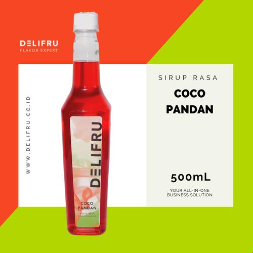 Promo Delifru Syrup Coco Pandan - Sirup Pandan Kelapa 500 ml ...