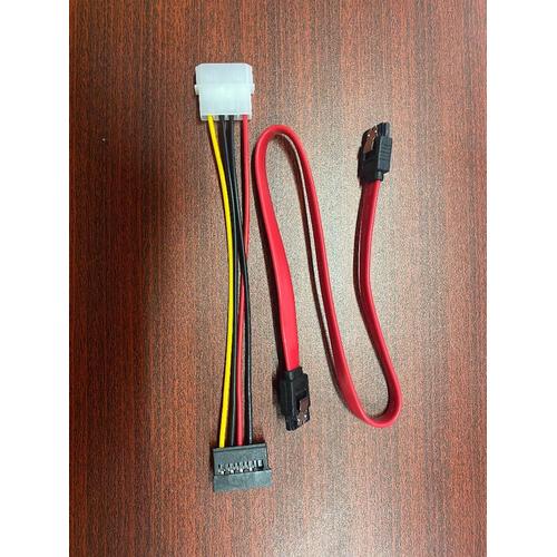 Jual COMBO Kabel Power SATA III 6Gbps PLUS Kabel Data SATA Flip ...